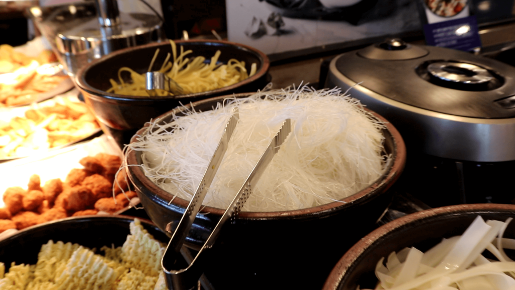 AYCE Tteokbokki buffet in Korea Dookki Aaron & Claire's Korea