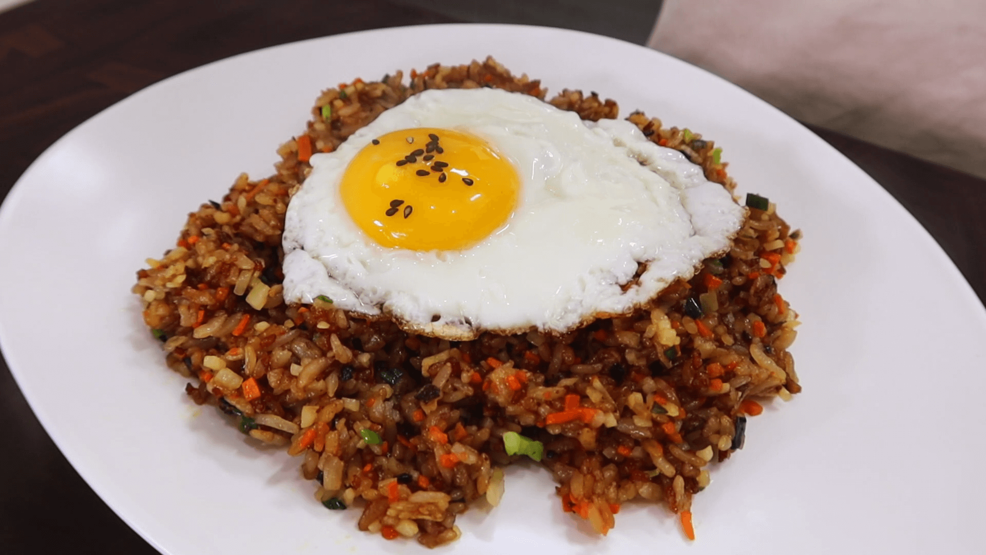 5 Minutes Egg Fried Rice