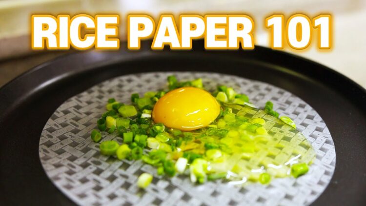 4 Easy Rice Paper Recipes
