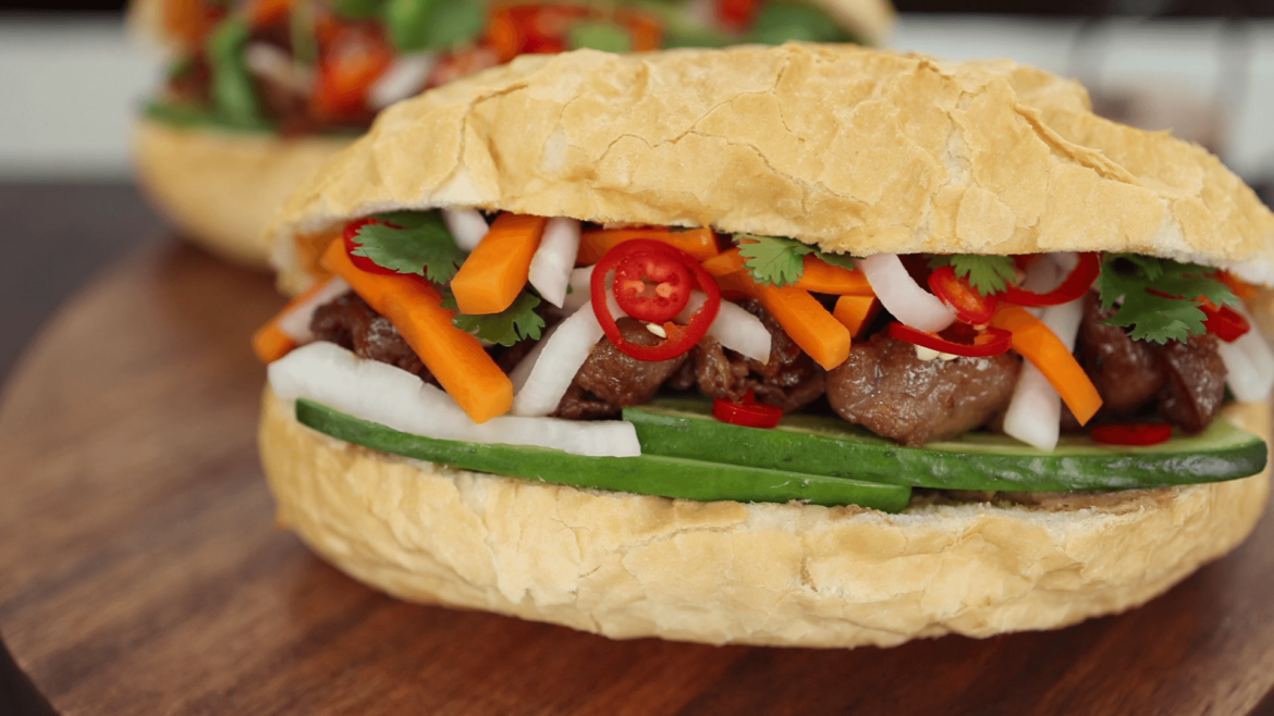 Banh Mi Sandwich - Aaron and Claire