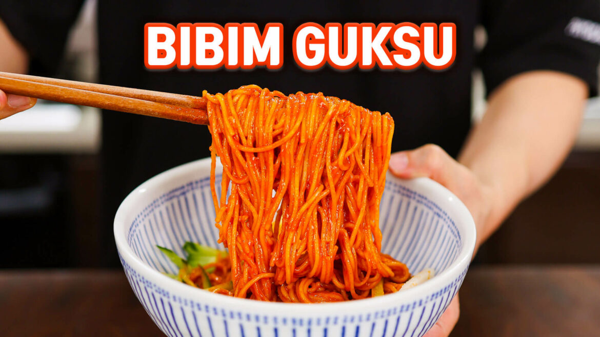 Bibim Guksu (Korean Spicy Mixed Noodles)