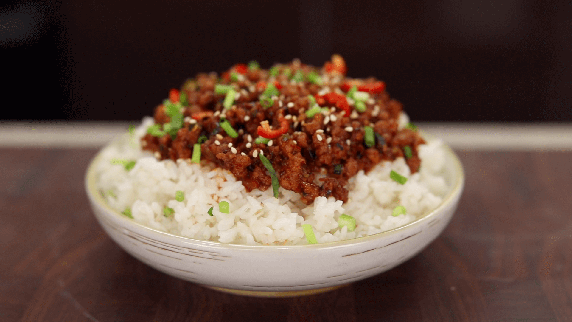 Spicy Ground Pork Bulgogi