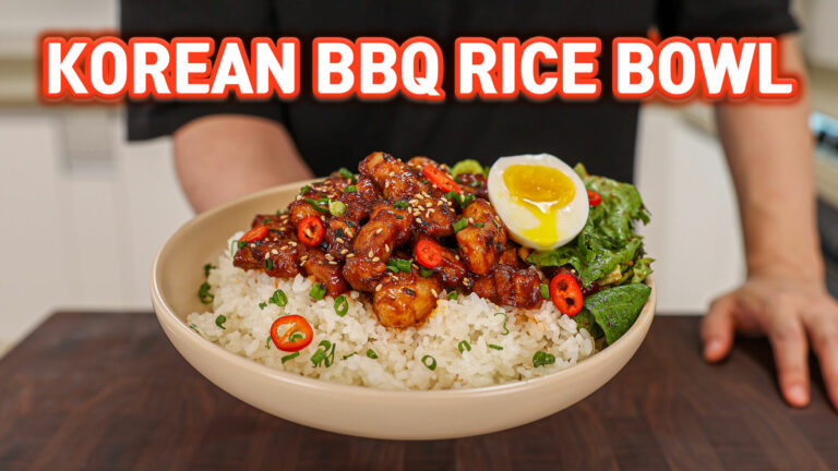 Gochujang Korean BBQ Rice Bowl