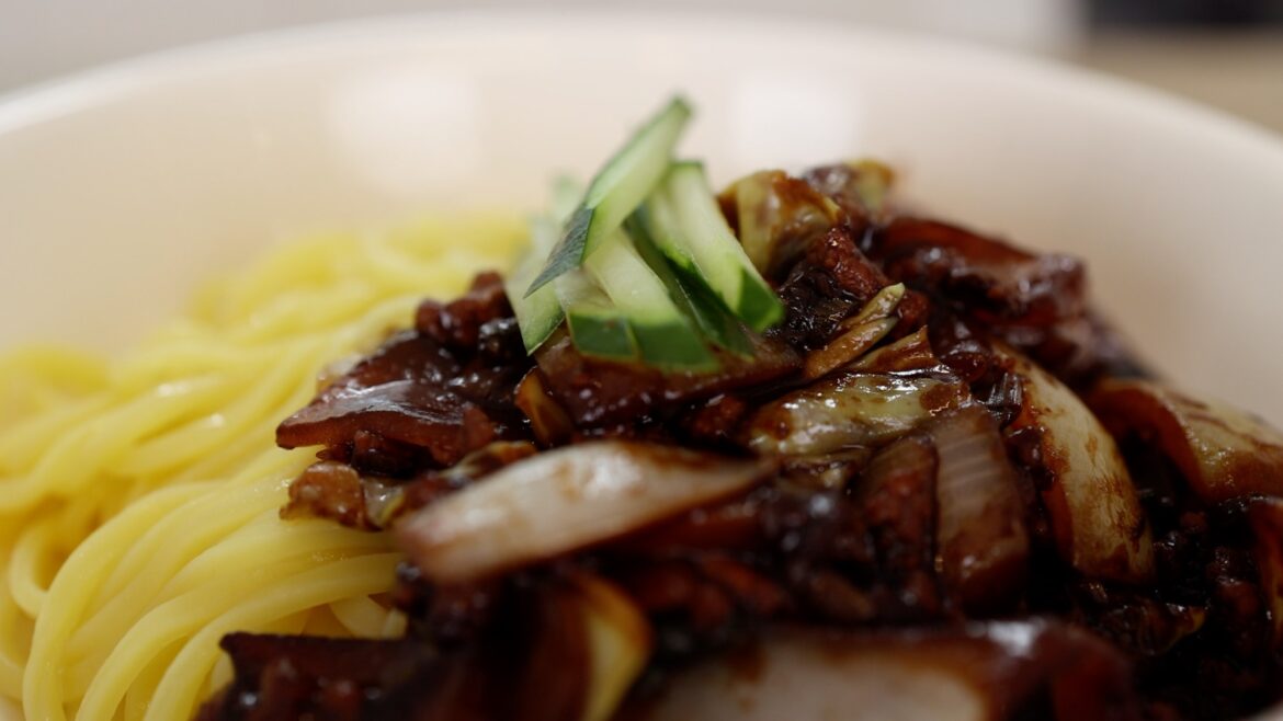 15-Minute Jjajangmyeon (Noodles in Black Bean Sauce)