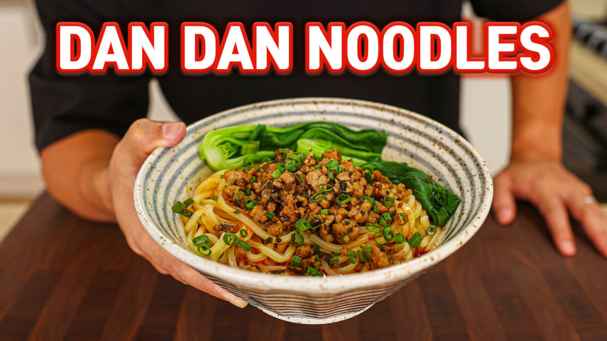 Dan Dan Noodles (Spicy Sichuan Noodles) - Aaron and Claire