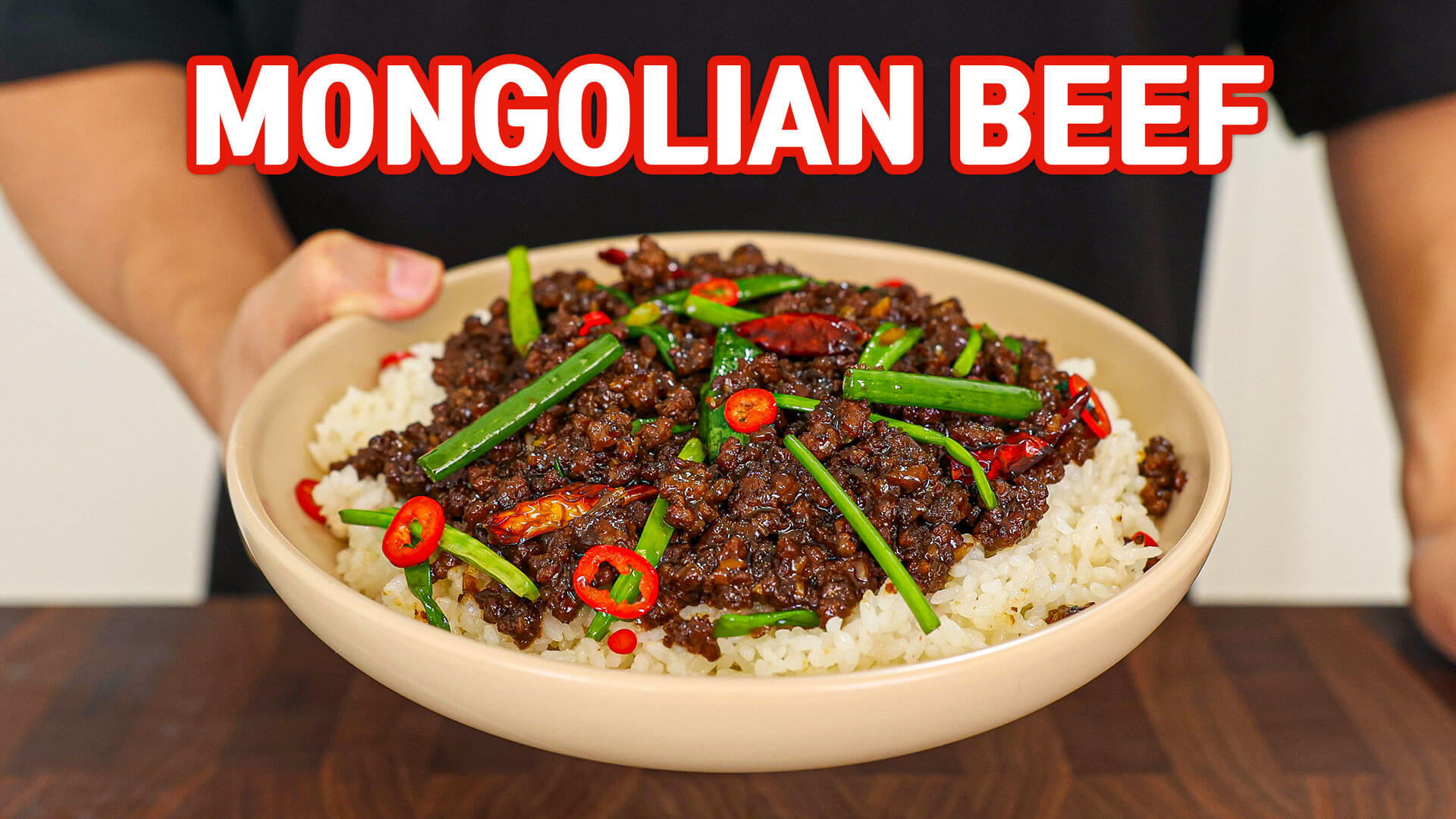 Mongolian Ground Beef