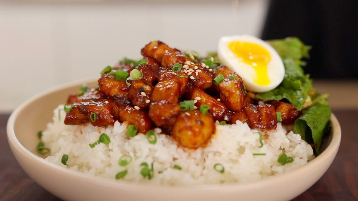 Gochujang Korean BBQ Rice Bowl