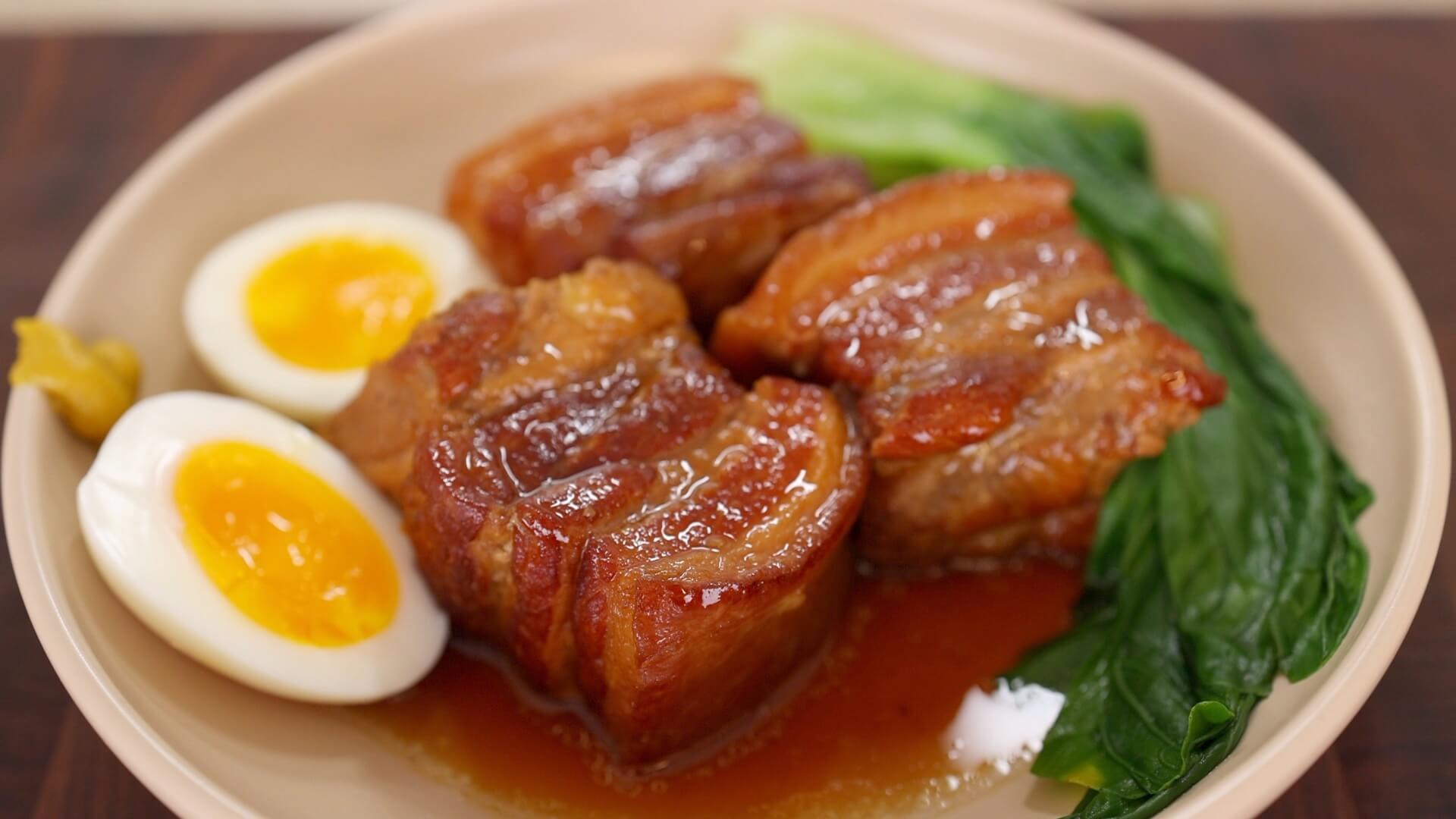 Buta No Kakuni (Japanese Braised Pork Belly)
