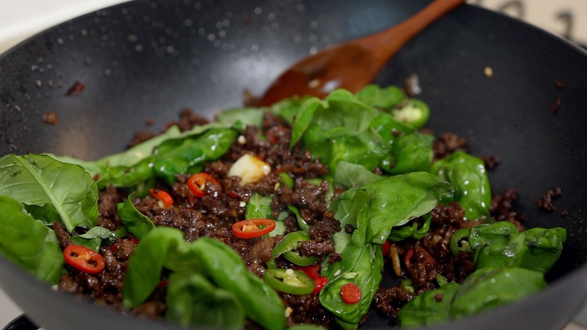 Pad Kra Pao (Thai Holy Basil Beef Stir Fry)