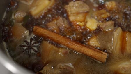 Hong Shao Rou (Chinese Red Braised Pork Belly) - Aaron and Claire