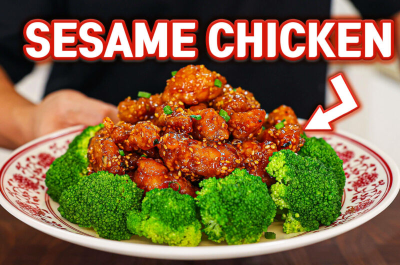 Easy Sesame Chicken - Aaron and Claire