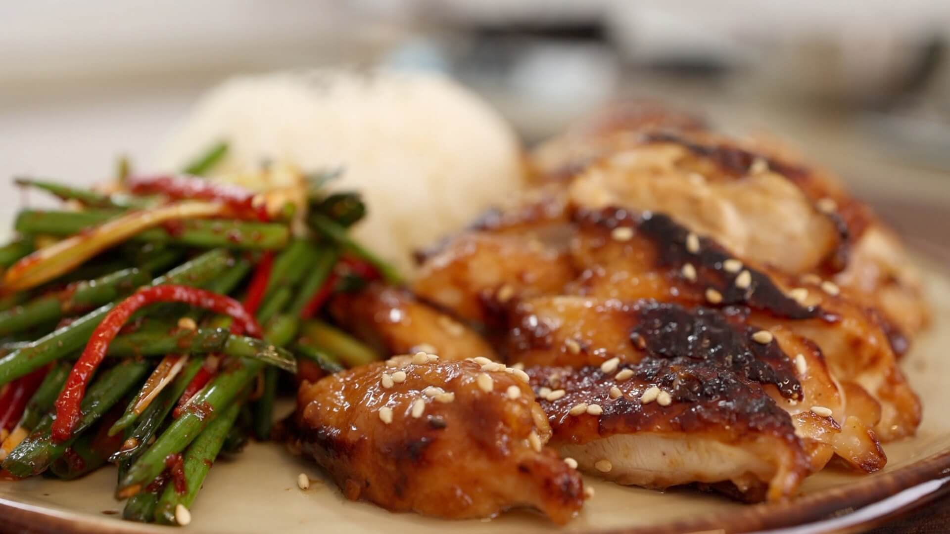 Doenjang Dakgui (Doenjang Marinated Chicken)