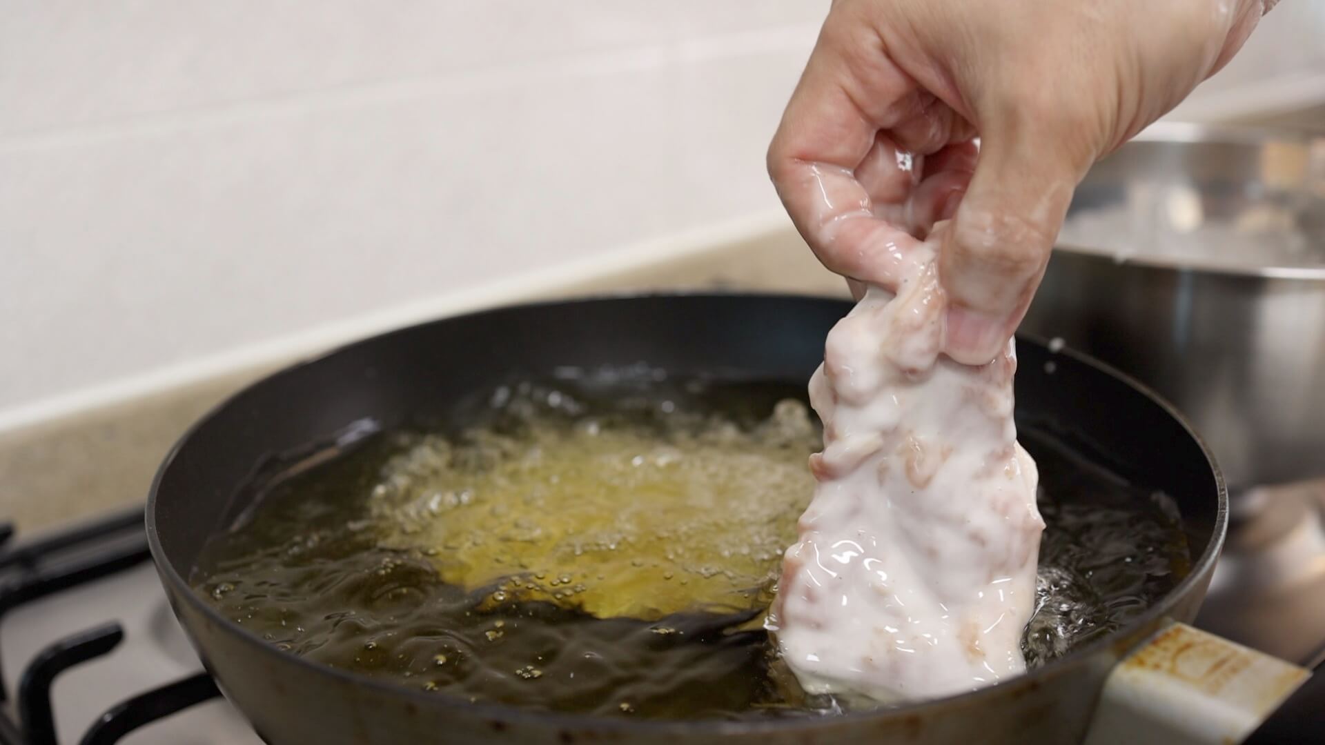 Yuringi (Korean-Chinese Style Fried Chicken Salad)