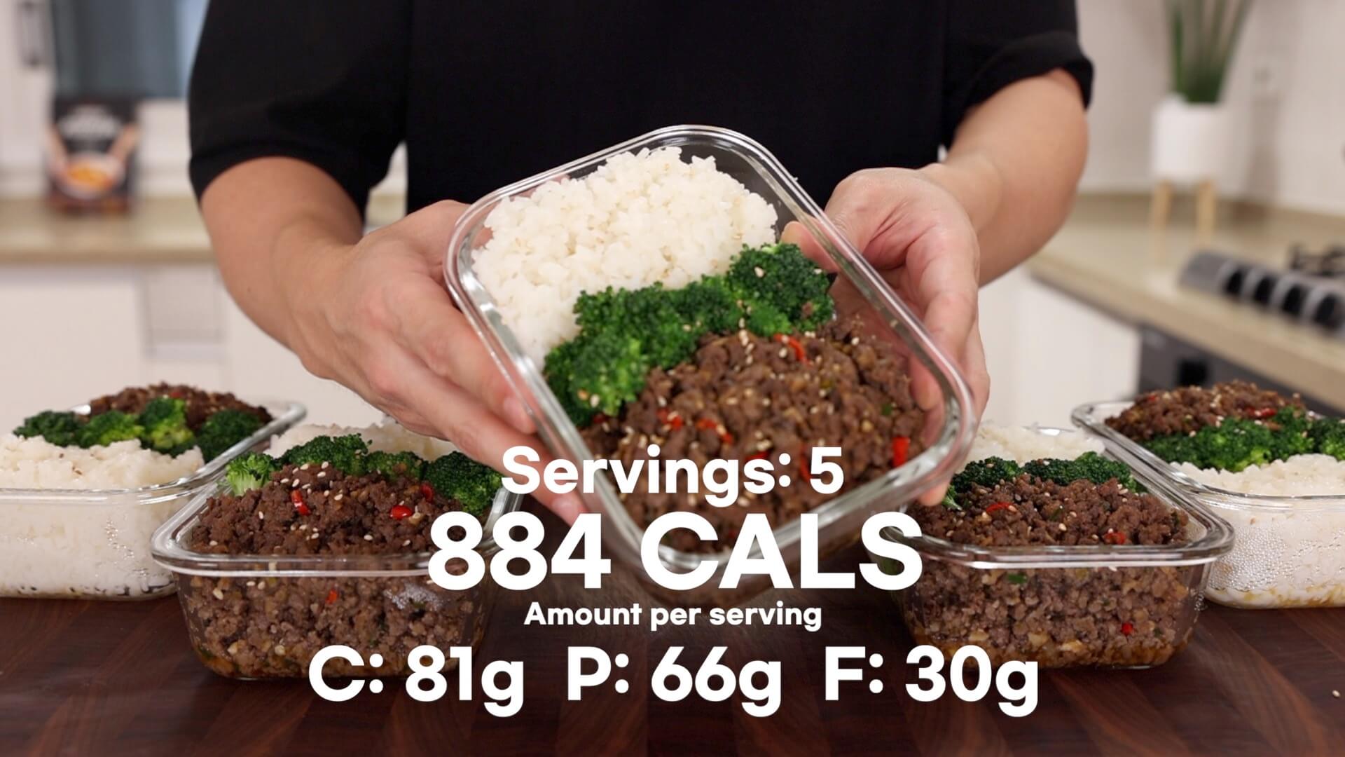 Korean Beef Bulgogi Meal Prep Recipe