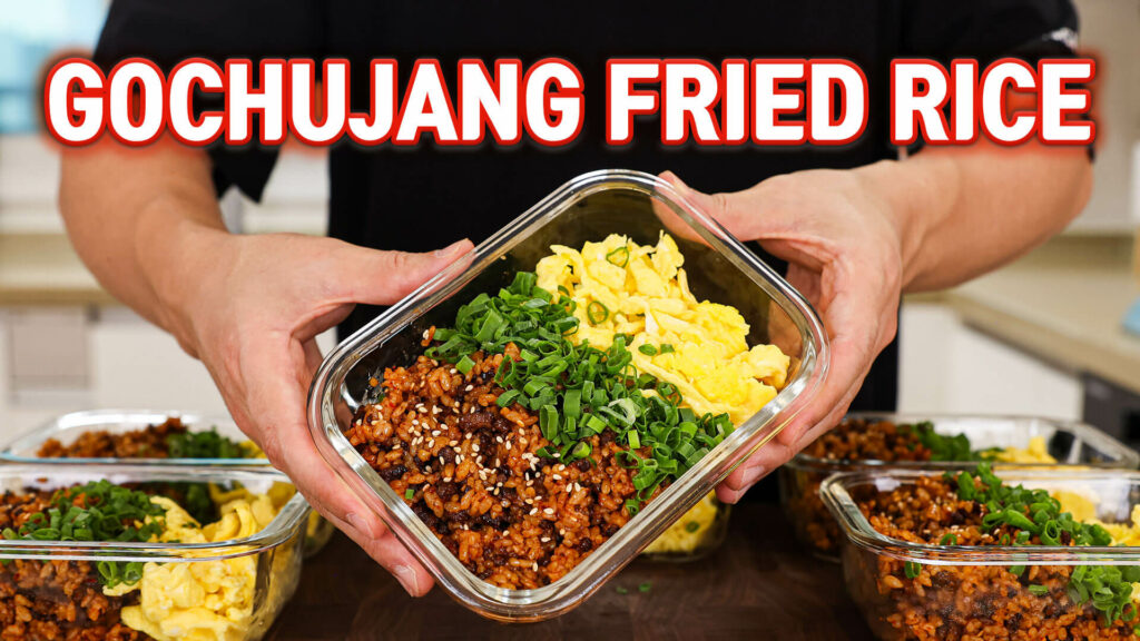 Gochujang Fried Rice (Meal Prep Recipe)