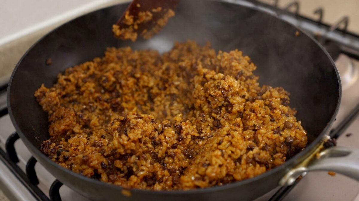 Gochujang Fried Rice (Meal Prep Recipe)