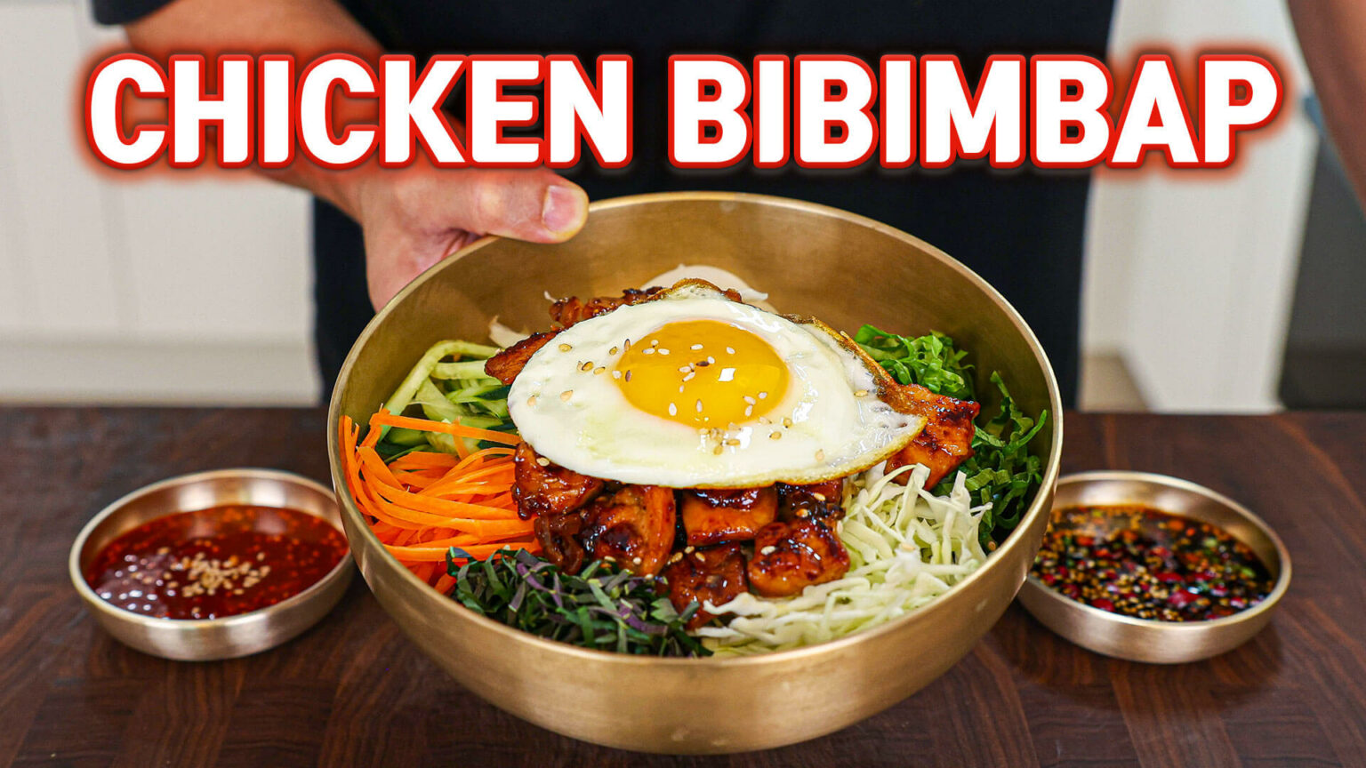 Chicken Bibimbap (Korean Rice Bowl)