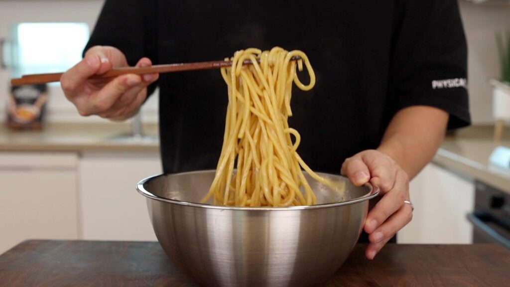 Mazesoba (Japanese Brothless Ramen)