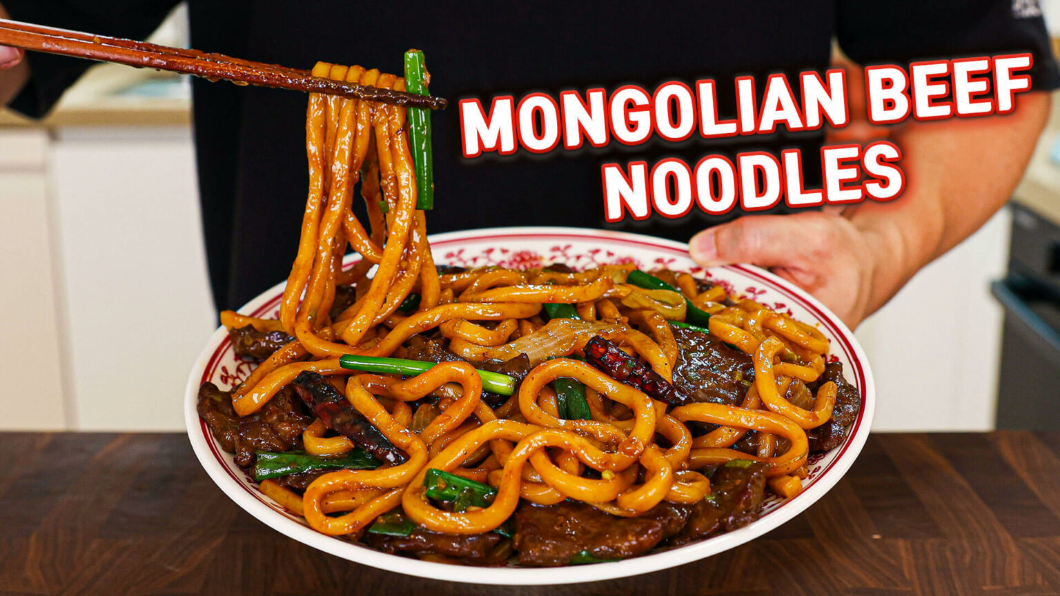 Mongolian Beef Noodles