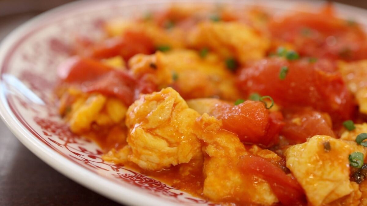 Chinese Tomato Egg Stir Fry