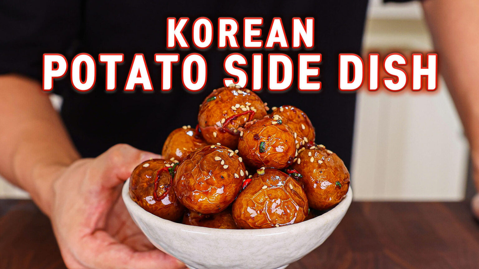 Korean Braised Potatoes (Algamja Jorim)