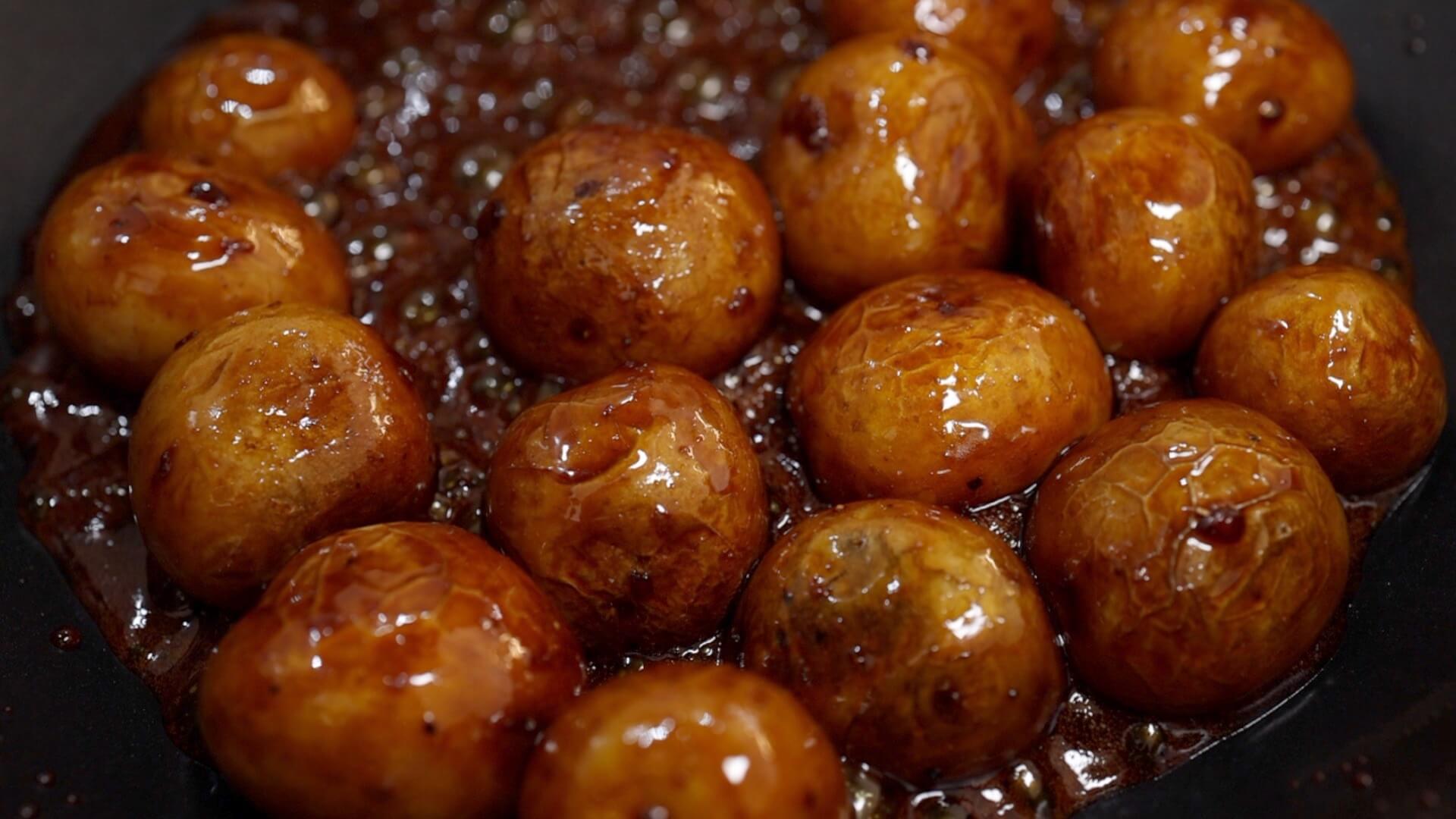 Korean Braised Potatoes (Algamja Jorim)