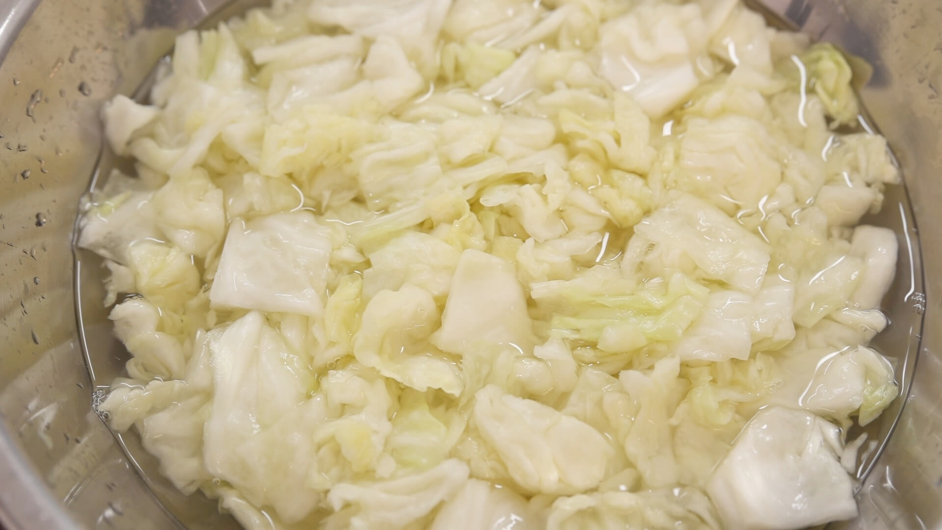 Green Cabbage Kimchi