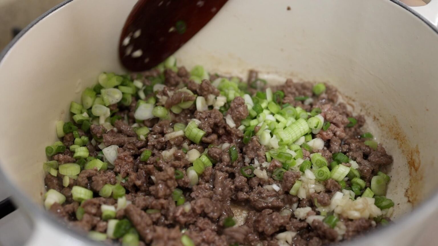 Korean Beef Pot Rice (Sotbap Recipe)