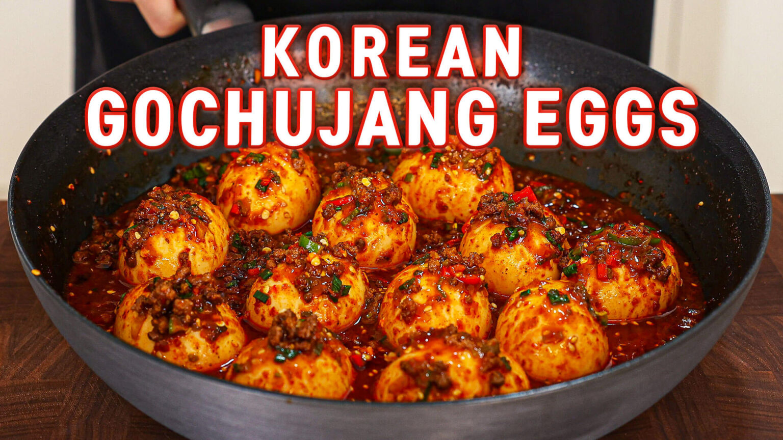 Spicy Gochujang Eggs
