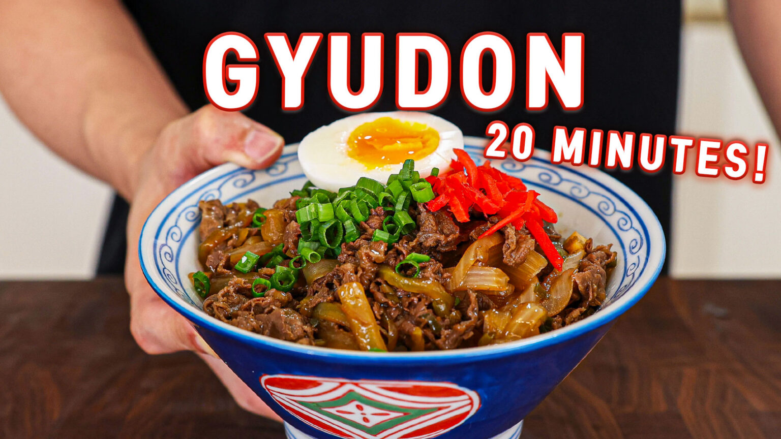 Gyudon (Japanese Beef Rice Bowl)