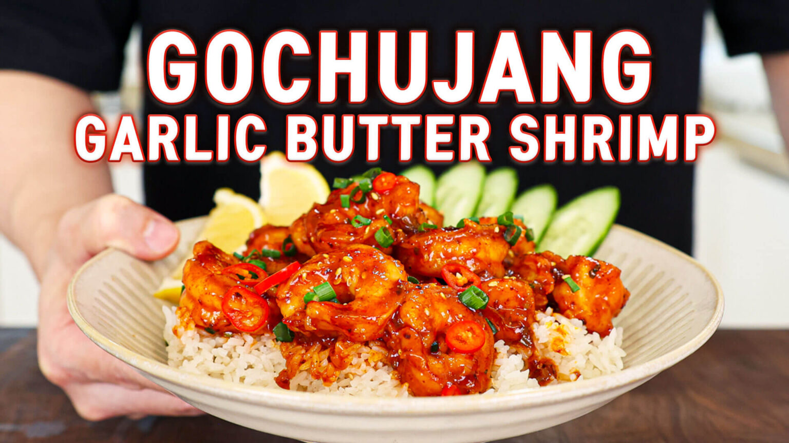 Gochujang Garlic Butter Shrimp