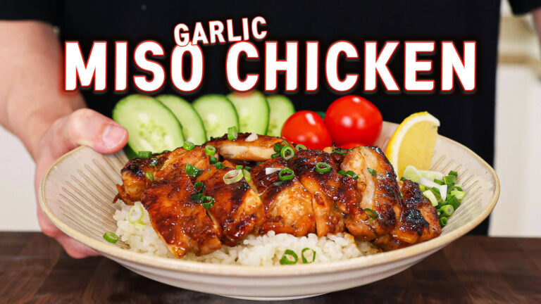 Miso Garlic Chicken - Aaron and Claire